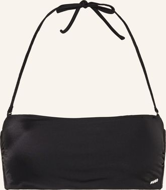 HUGO BOSS Hugo Bandeau-Bikini-Top Pure schwarz