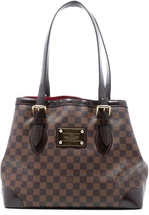 Louis Vuitton Shopper - Damier Ebene Hampstead MM - Gr. unisize - in Braun - f&uuml;r Damen