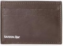 Saison 1865 Porte-cartes PM FRA 579 V MINI PC V VERT F en cuir de vachette