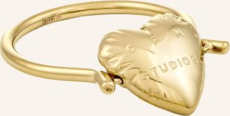 Copenhagen Copenhagen Studios Ring Aus Edelstahl gold