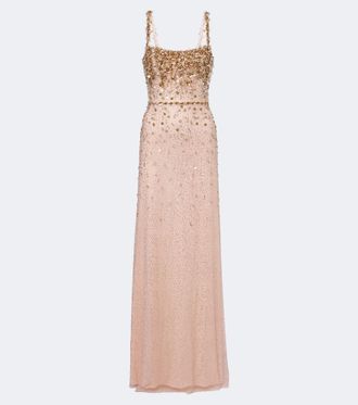 Jenny Packham Robe longue Solstice &agrave; ornements