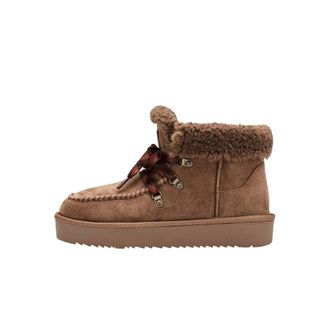 Esprit Pitera Lace Up Mid - Femme - Chaussures - Brun - Taille: 37 EU