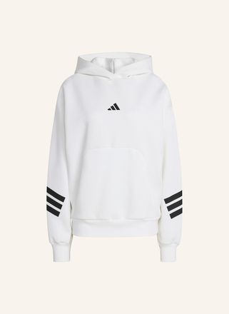 adidas Future Icons 3-Streifen Hoodie weiss