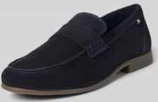 Bugatti Loafer aus echtem Leder mit Logo-Detail Modell Trip