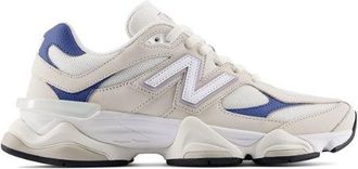 New Balance Unisex 9060 in Wei&szlig;/Blau, Wildleder/Mesh, Gr&ouml;&szlig;e 37.5