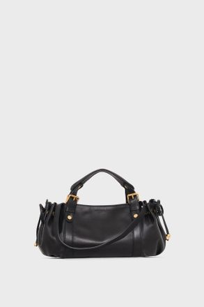 Gerard Darel Mini sac &agrave; main en cuir - 12H - Noir