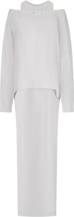 Darkpark Darkpark, Femme, Robes, Blanc, Taille: 36 FR Milla Jersey Halter Dress