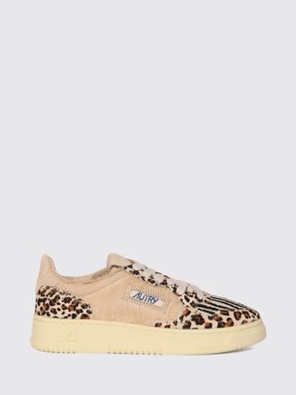Autry Baskets Medalist Low en cuir bicolore avec bout perfor&eacute;