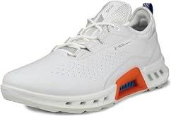 Ecco Biom C4 Gore-Tex Chaussures de Golf imperméables pour Homme, Blanc/Bleu Mazarine, 11-11.5