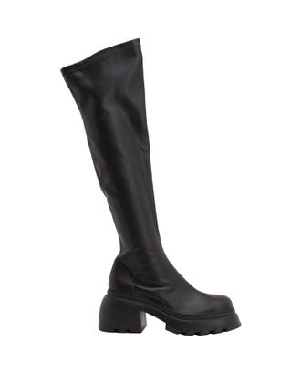 8 by YOOX STRETCH SOCK CHUNKY BOOTS