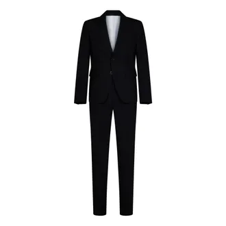 Dsquared2 Einreihiger Anzug - - Suits - Herren - Schwarzk - XL