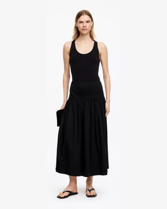 Arket Midirock In A-Linie -Schwarz