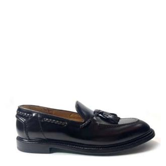 Green George Handgefertigter Schwarzer Kalbsleder-Loafer - - Shoes - Herren - Schwarzk - 43 EU