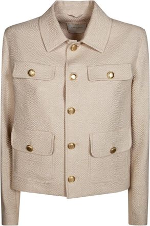 Circolo 1901 Femme, Vestes, Beige, Taille: 42 FR Operato Jacket