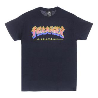 Thrasher Godzilla Burst Tee - - Tops - Herren - Blau - XL