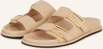 Fendi Pantoletten beige