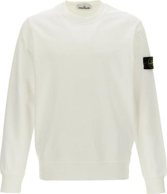 Stone Island Homme, Sweatshirts et sweats &agrave; capuche, Beige, Taille: XL SweaT-shirt ras du cou