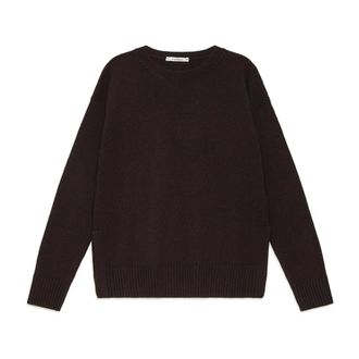 Maliparmi Maliparmi, Femme, Pulls, Brun, Taille: 38 FR Cashmere Merinos Tricots