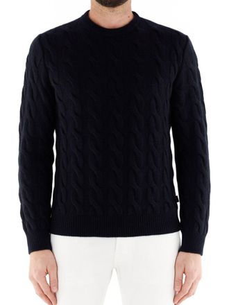 Jacob Cohen Mens Cashmere Sweater Black