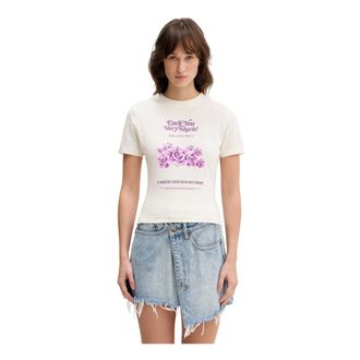 VETEMENTS You Very Much Baby T-Shirt - - Tops - Damen - Beige - L