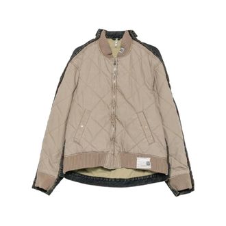 Miharayasuhiro Kombinierte Stepp-Denimjacke - - Jackets - Herren - Mehrfarbig - S