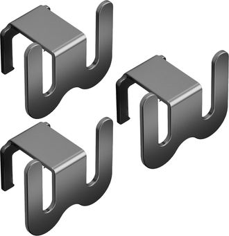 Amosfun 3 St&uuml;ck Wandschuhregal Selbstklebend Hausschuhehalter Platzsparend aus Robustem Material T&uuml;rschuhhaken f&uuml;r Badezimmer Wohnmobil und Kleiderschrank