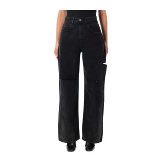 Icon Denim Los Angeles Poppy Wide Leg Jeans - - Jeans - Damen - Schwarzk - W27