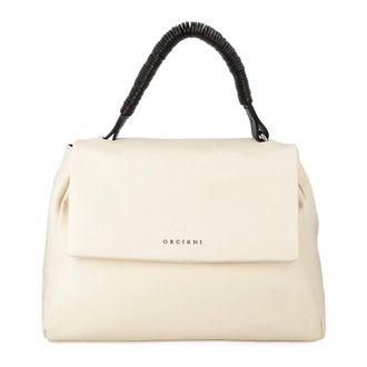 Orciani Sac Jungle M en cuir couleur beurre