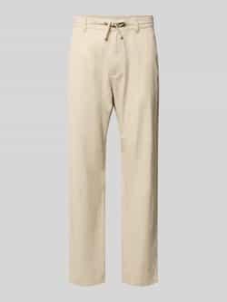 s.Oliver Red Label Relaxed Fit Hose aus Leinen-Baumwoll-Mix