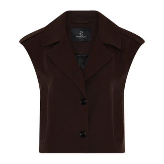 Bruuns Bazaar RubySusBBLita Weste - - Jackets - Damen - Braun - XL