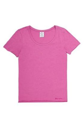 Champion Legacy Minimalist Resort W-Regular S/S Crewneck T-Shirt, Violet, M Femme