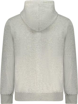 Timberland Logo-Embroidered Cotton-Blend Hoodie - Gray