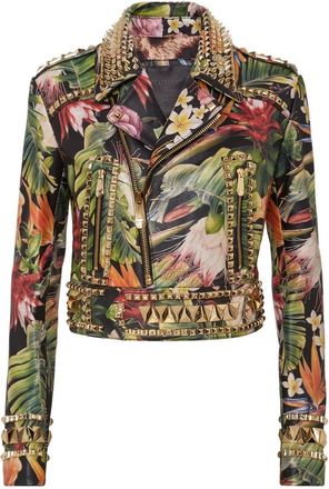 Philipp Plein Damen, Jacken, Mehrfarbig, LGr&ouml;&szlig;e