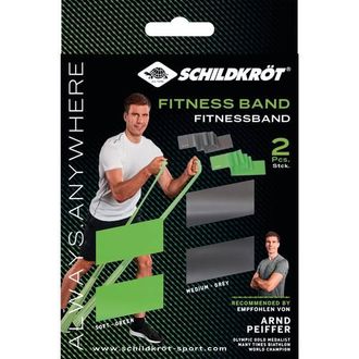 Schildkrot Fitness Schildkr&ouml;t FITNESSB&Auml;NDER, Latexfrei - 2er Set, in 4C-Box, M-2022