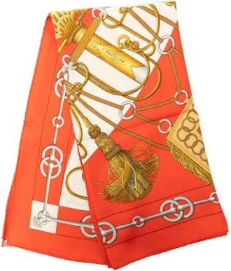 Herm&egrave;s Pre-owned Cliquetis Scarf - Femme - Pre-owned - Multicolore - Taille: ONE Size