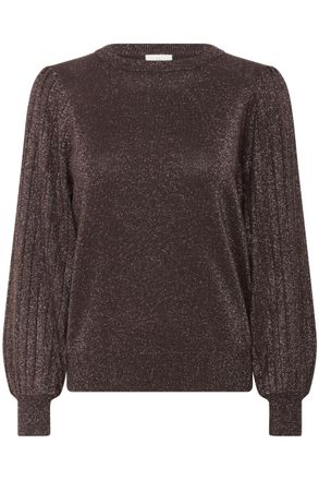 Kaffe Strickpullover KAregina L, Black Coffee L