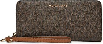 Michael Kors Geldb&ouml;rse Jet Set 32F1GJ6E7B Braun