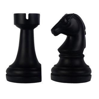 Generic 2 X Schach Buchst&uuml;tzen, Schachfigurenst&auml;nder, Buchst&uuml;tzen Zum Halten von B&uuml;chern, Einzigartige Stopper, Skulptur, Dekorative Buchst&uuml;tze, Buchhalter F&uuml;