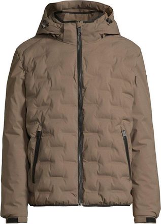 Covered Steppjacke Henry M60192CO gro&szlig;e Kapuze abnehmbar, nahtlos-gewebte Kammern, Windschutzblende