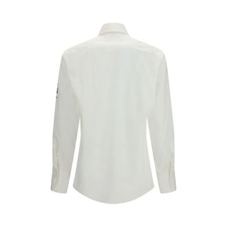 Maison Margiela Mens White Cotton Dress Shirt