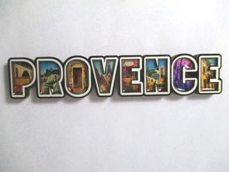 Generic Provence Magnet Frankreich Souvenir Holz Epoxy Mittelmeer Camargue (P7)