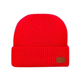 Cabaia Elegante Beanie Winterm&uuml;tze Rot - - Accessories - unisex - Rot - ONE SIZE