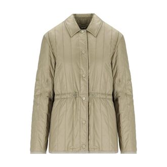 Max Mara Gestreifte Steppjacke Eritrea - - Jackets - Damen - Beige - M