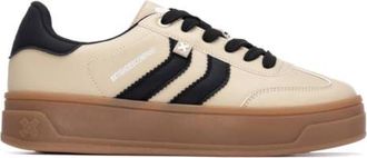 Xti Sneakers Femme Beige - Chaussures Confortables et polyvalentes - Mode décontractée - Modèle 14458505 (Taille38)