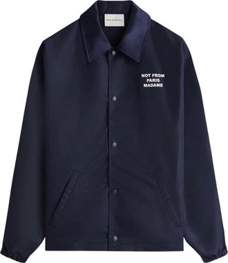 Dr&ocirc;le de Monsieur Homme, Vestes, Bleu, Taille: XL La Veste Slogan
