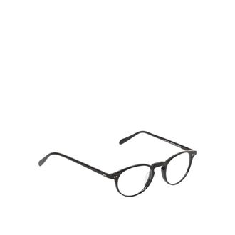 Oliver Peoples Homme, Accessoires, Noir, Taille: ONE Size Lunettes Rondes Élégantes