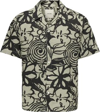 Only & Sons Onssavier Waffle Ss Shirt 0326