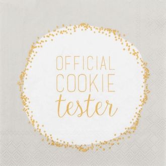 Räder Cocktailserviette Official Cookie Tester