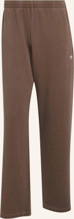 adidas Originals Adidas Originals Trefoil Essentials Hose, Verwaschene Optik, Offener Saum braun