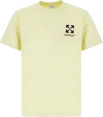 Off-white Homme, Tops, Vert, Taille: M T-Shirt Logo Fl&egrave;che Off-White